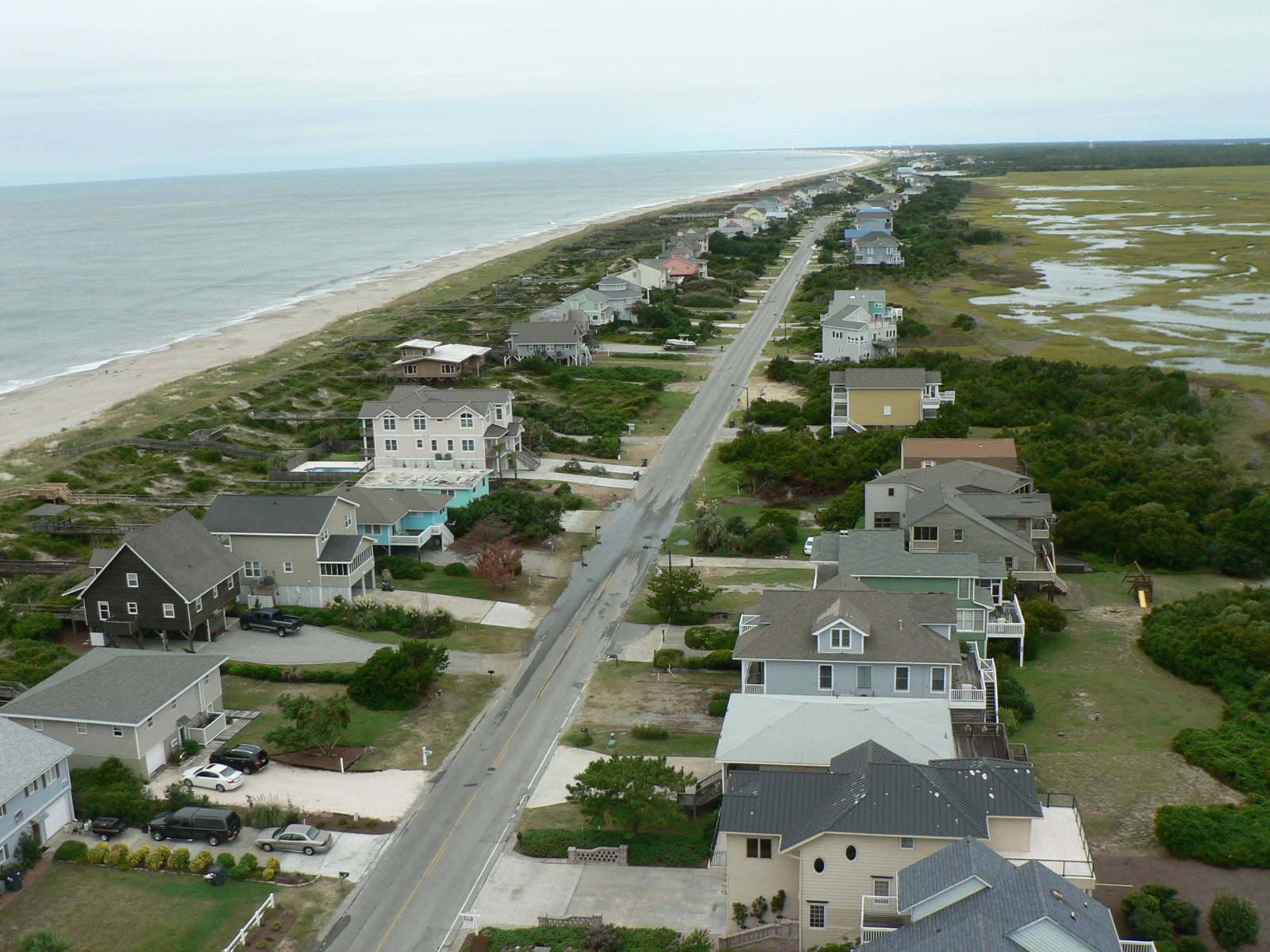 View looking West 7.14 Traci C – Oak Island Lighthouse